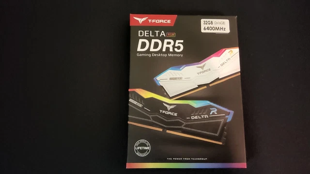 TEAMGROUP T-FORCE DELTA RGB DDR-5 6400Mhz 32gb desktop memory $73.00 ...