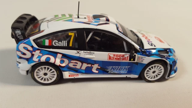 FORD FOCUS RS WRC World Rally Car 2008 1/43 Monte Carlo Galli 7 £9.99 ...