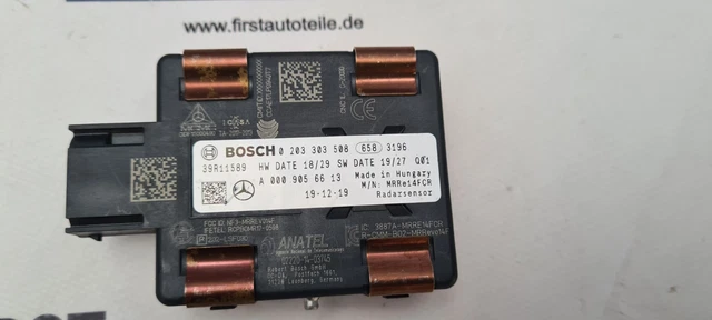 ORIGINAL MERCEDES-BENZ RADARSENSOR Distronic Radar Sensor A0009056613 ...