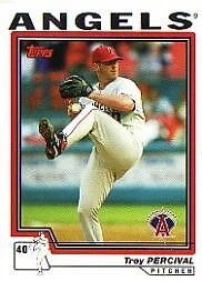 2004 TOPPS ANAHEIM Angels carte de baseball #530 Troy Percival EUR 1,66 ...
