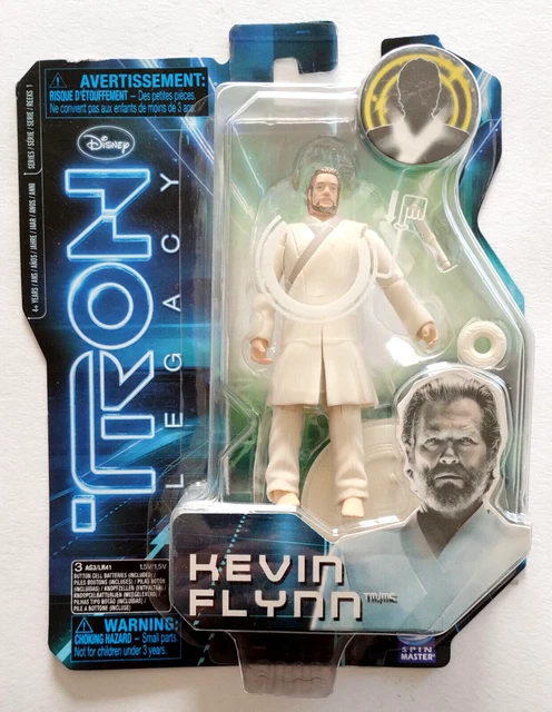 TRON LEGACY KEVIN Flynn Action Figure Walt Disney Toy Toys Sigillato ...