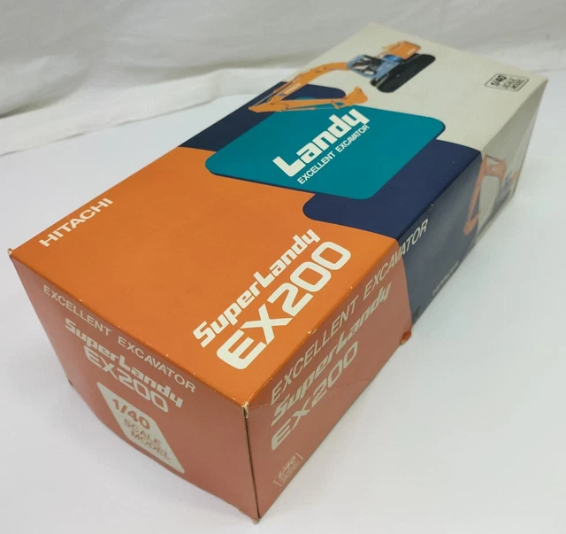 HITACHI CONSTRUCTION MACHINERY 1/40 SUPERLANDY EX200 $228.80 - PicClick CA