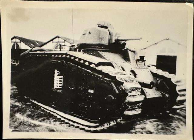 PHOTO ORIGINALE WW2 : Char B1 _ FRANCE EUR 11,99 - PicClick FR