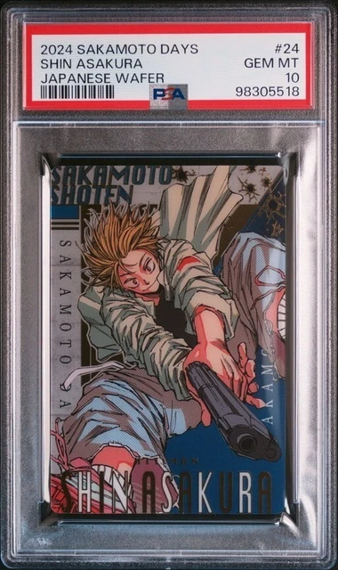 PSA10 SP-24 SHIN Asakura SAKAMOTO DAYS Wafer card Appraisal Good condition $339.29 - PicClick CA