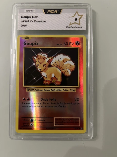 CARTOLINA POKEMON! VULPIX 14/108! Reverse! XY Sviluppi! Pca 9 EUR 75,82 - PicClick IT