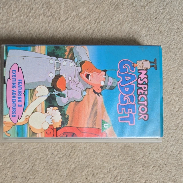 INSPECTOR GADGET THREE Exciting Adventures Playbox VHS £4.88 - PicClick UK