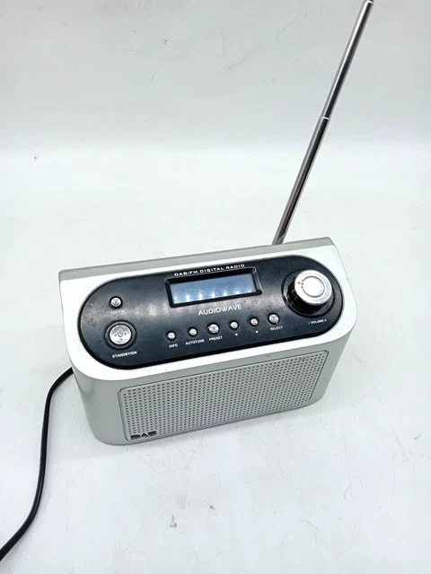 DAB RADIO AUDIO Wave DAB/FM Radio £5.50 - PicClick UK