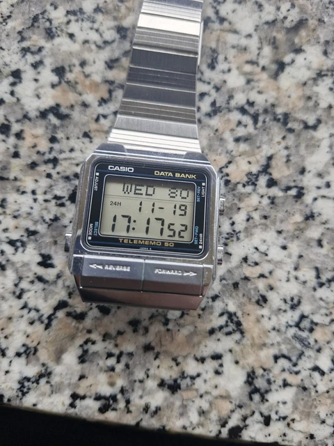 Vintage Casio Data Bank Db 500 Aka Telememo 50 Qw 262 Eur 120 00