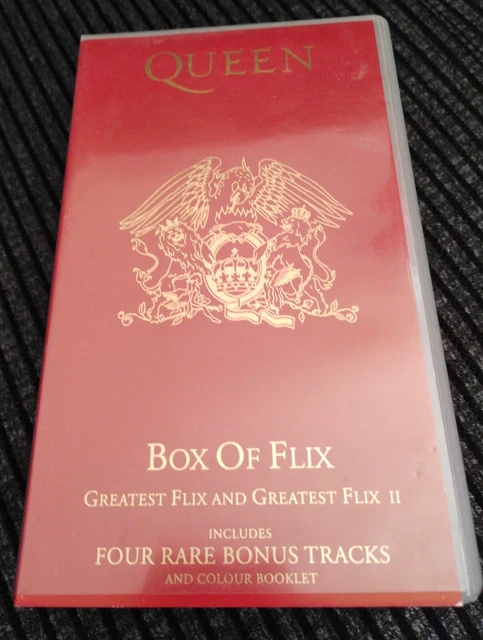QUEEN - BOX Of Flix (Double Pack) (VHS, 1991) £3.00 - PicClick UK