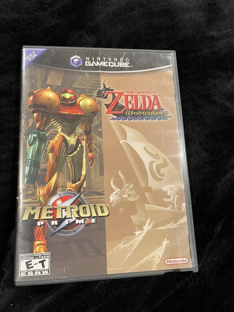 METROID PRIME / The Legend of Zelda Wind Waker Combo! Nintendo GameCube ...