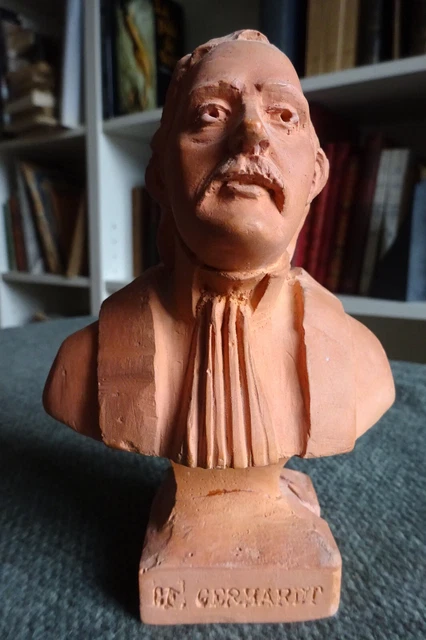 BUSTE TERRE CUITE-CHARLES Gerhardt-Sculpture-Collection Pariente-Carlos ...