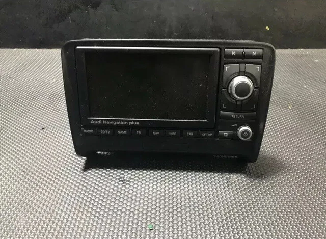 AUDI TT TTS Ttrs Mk2 8J Sat Nav Radio Unit, Rns-E, 8J0035192, Genuine ...