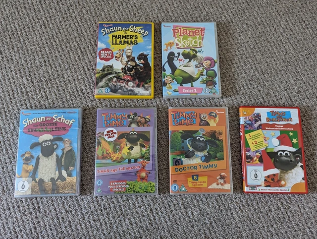 AARDMAN DVD BUNDLE - Shaun The Sheep & Timmy Time EUR 10,52 - PicClick IT