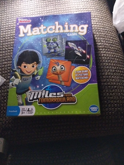 DISNEY JUNIOR MATCHING Game Miles From Tomorrowland Preschool Wonder ...
