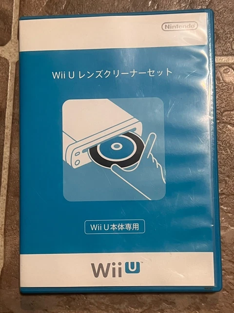 NINTENDO WII U Official Lens Cleaner Set Cleaning Liquid Kit $83.00 ...
