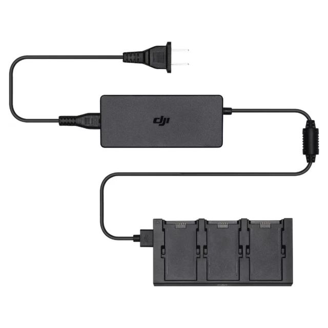 DJI SPARK 3 Fach Akku Ladestation Ladekabel Hub DJI Battery Charging ...