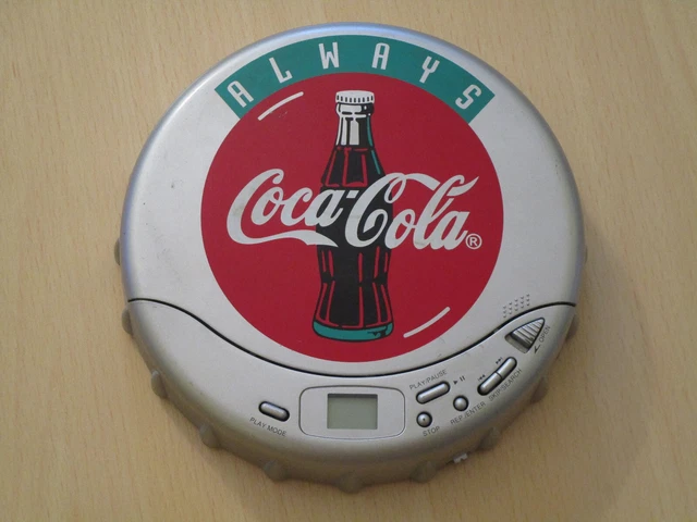 ALWAYS COCA COLA Discman v. Akura Model: C601 - Walkman Tragbarer CD ...
