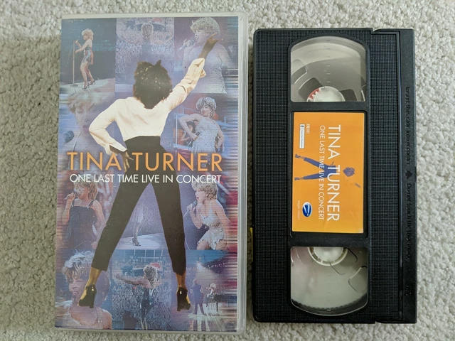 TINA TURNER VHS VIDEO - ONE LAST TIME IN CONCERT Wide-screen EUR 9,44 ...