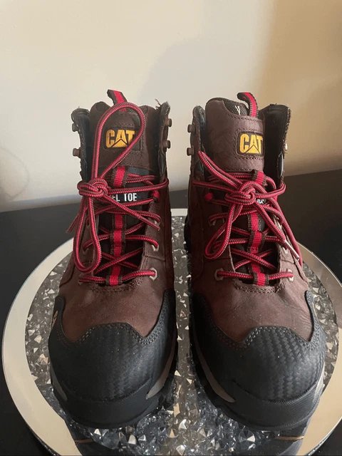 CAT CATERPILLAR NAVIGATOR Mid Waterproof Boot Men's steel toe work ...