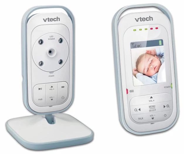 VTECH SAFE & Sound Baby Monitor - Infra-red Temperature 2.4GHz - BM2500 ...