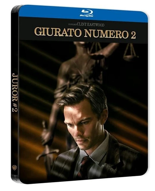JUROR NUMBER 2 (Clint Eastwood) (2025) blu ray Steelbook Pre Order $45. ...
