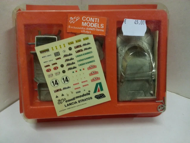 LANCIA STRATOS 1975 Die Cast Model Kit Conti Models Amati EUR 45,00 ...