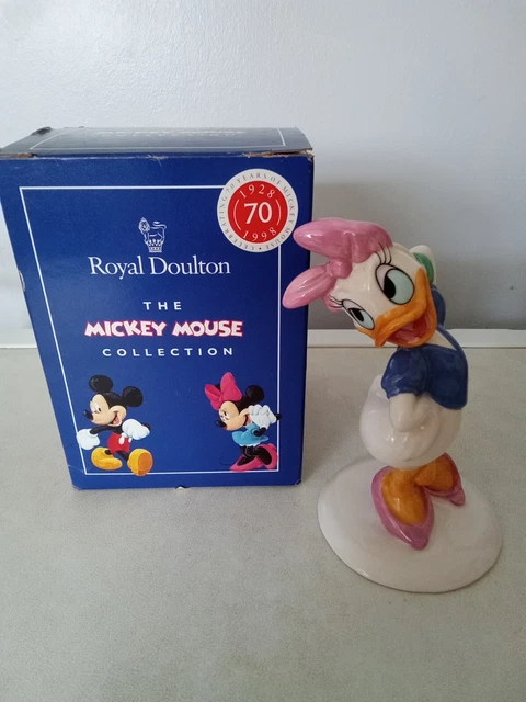 ROYAL DOULTON MICKEY Mouse Collection (Daisy Duck) £25.00 - PicClick UK
