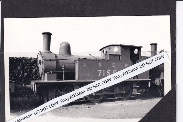LONDON & NORTH Eastern - J65 Class 0-6-0T No. 7155 - Vintage Image ...
