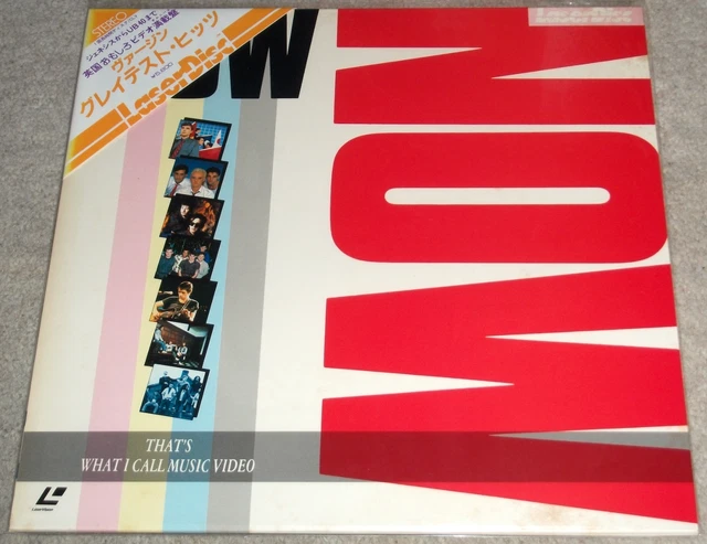 NOW THAT'S WHAT I CALL MUSIC VIDEO Japanese JAPAN LASERDISC LD NTSC ...