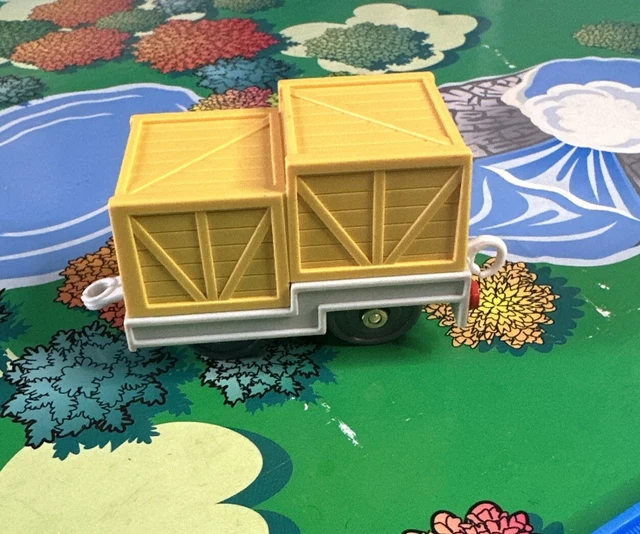 THOMAS & FRIENDS Trackmaster Jet Engine Cargo box Car Cargo Tomy Train ...