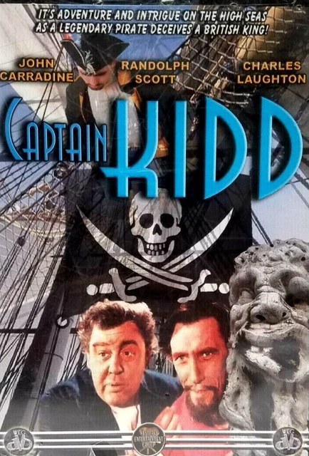 CAPTAIN KIDD DVD Pirate Movie Swashbuckler film 1945 Charles Laughton ...