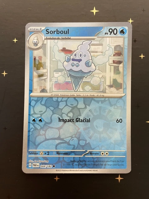 CARTE POKÉMON REVERSE Sorboul 44/182 VF NEUF EUR 0,70 - PicClick FR
