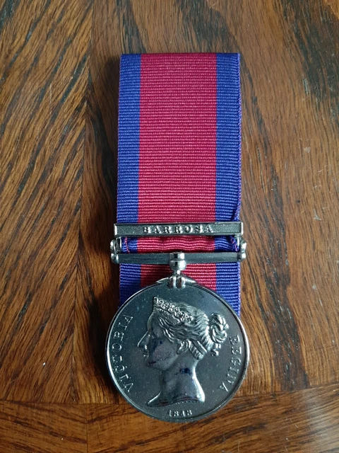 FULL SIZE MILITARY General Service Medal Mgsm Barrosa Medal Copy Medal ...