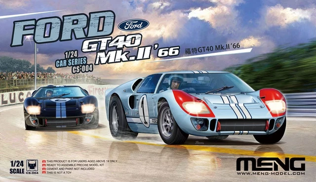 MENG MODEL CS-004 Ford GT40 MK.II 66 1 24 EUR 69,00 - PicClick DE