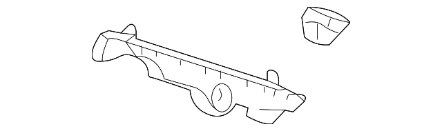 GENUINE GM PASSENGER Side Front Bumper Fascia Guide 84624944 $29.29 ...