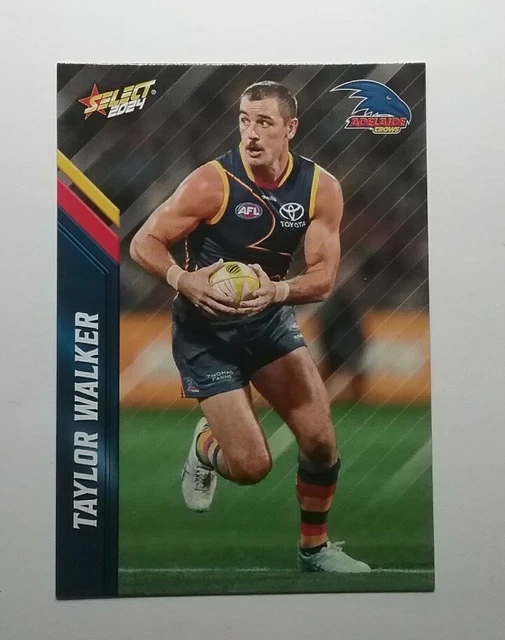 2024 AFL SELECT Footy Stars - Taylor Walker #10 ( Adelaide Crows ) $1. ...