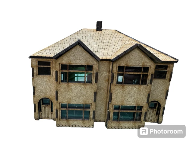 OO GAUGE 1960S Style House Kit. Model Railway Building 1:76 Scale ...