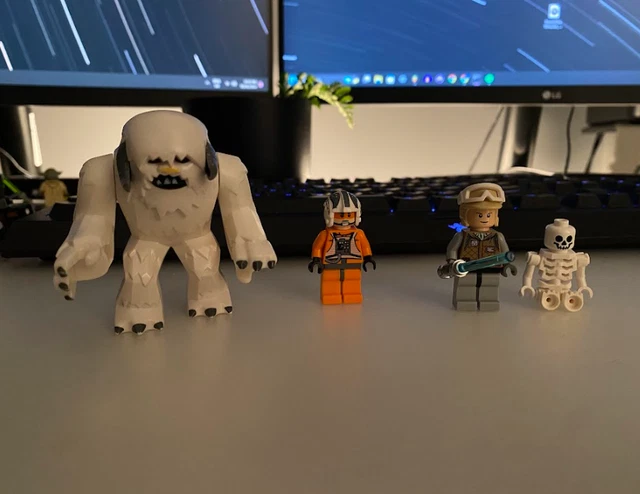 LEGO STAR WARS: Hoth Wampa Cave (8089) minifigures complete genuine ...