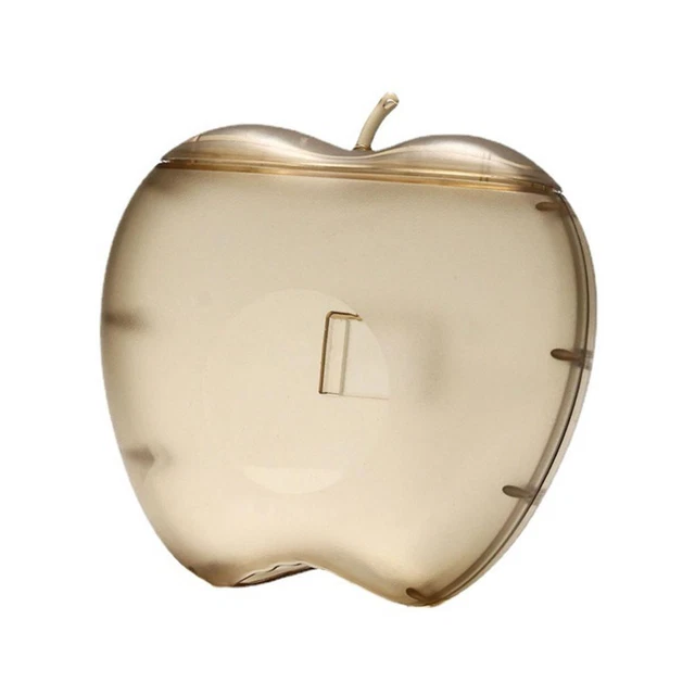 WALL-MOUNTED PLASTIC WRAP Storage Box Apple-shaped Cling Film Dispenser ...