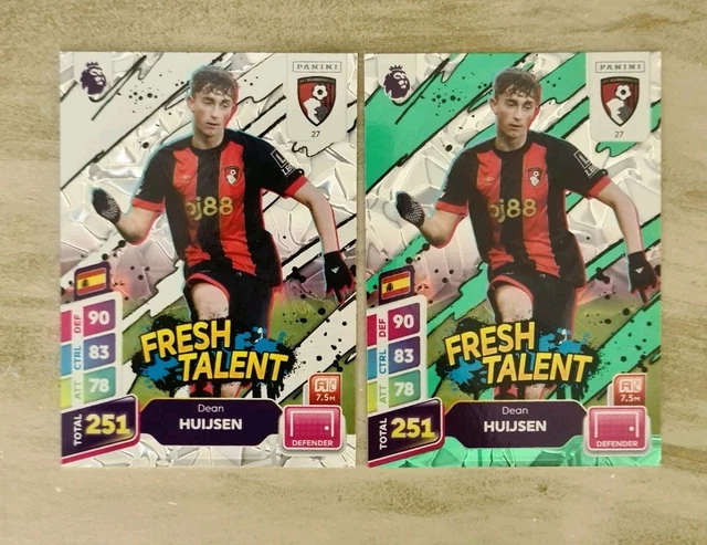 PANINI ADRENALYN XL Plus 2025 Dean Huijsen Parallel Bournemouth £6.95 ...