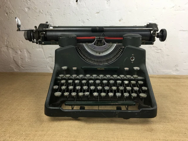 ANTIQUE BAR-LOCK MODEL 22 Typewriter-Circa 1921 £55.00 - PicClick UK