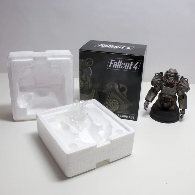 Thinkgeek Fallout 4 T 60 Power Armor Bust 6 5 Poly Resin Statue Figure