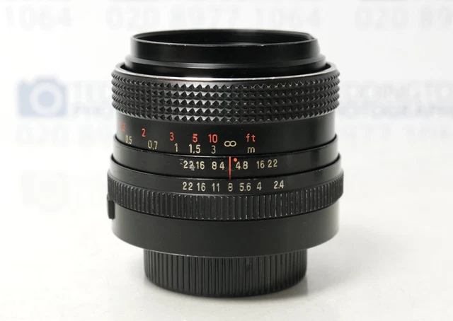 CARL ZEISS JENA DDR MC Flektogon 35mm f/2.4 Filter Ring Damage - M42 ...