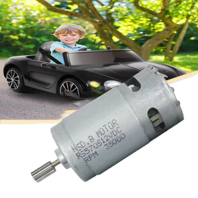 QUIET AND EFFICIENT 65W Motor for Kids' Ride On Toys and Electric ...