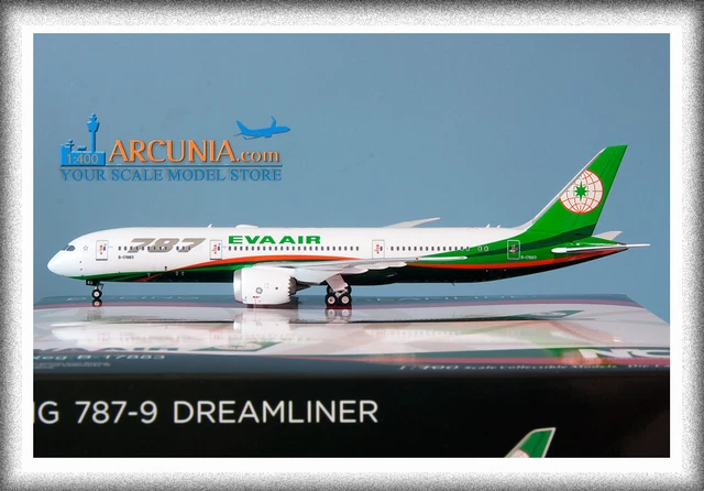 NG MODELS 1:400 EVA Air Boeing 787-9 Dreamliner "B-17883" 55108 EUR 69,95 - PicClick FR