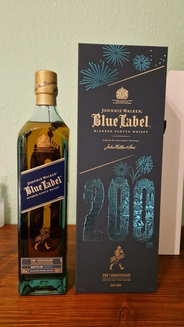 JOHNNIE WALKER BLUE Label 200th Anniversary Limited Edition - 0,7L EUR ...