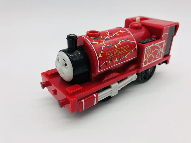 THOMAS & FRIENDS Trackmaster Motorized Train PUPPET SHOW SKARLOEY Works ...