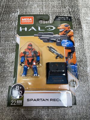 MEGA CONSTRUX HALO Infinite Pro Builders Spartan Recon Figure Set NEW ...
