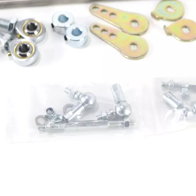LINKAGE KIT FOR Weber EMPI Solex Dellorto Dual Carb 4 Cylinder 40 45 48 ...