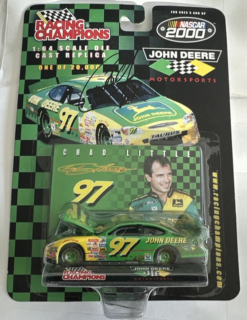RACING CHAMPIONS #97 Chad Little 2000 NASCAR Ford Taurus John Deere 1: ...